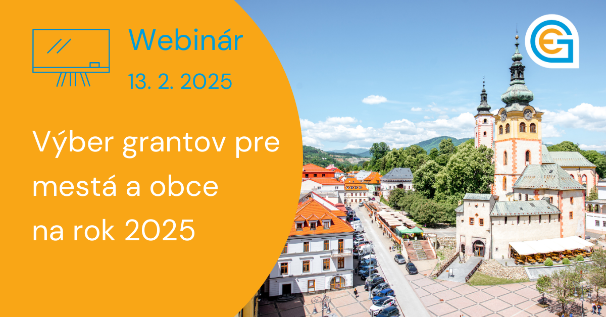 Výber grantov pre mestá a obce na rok 2025